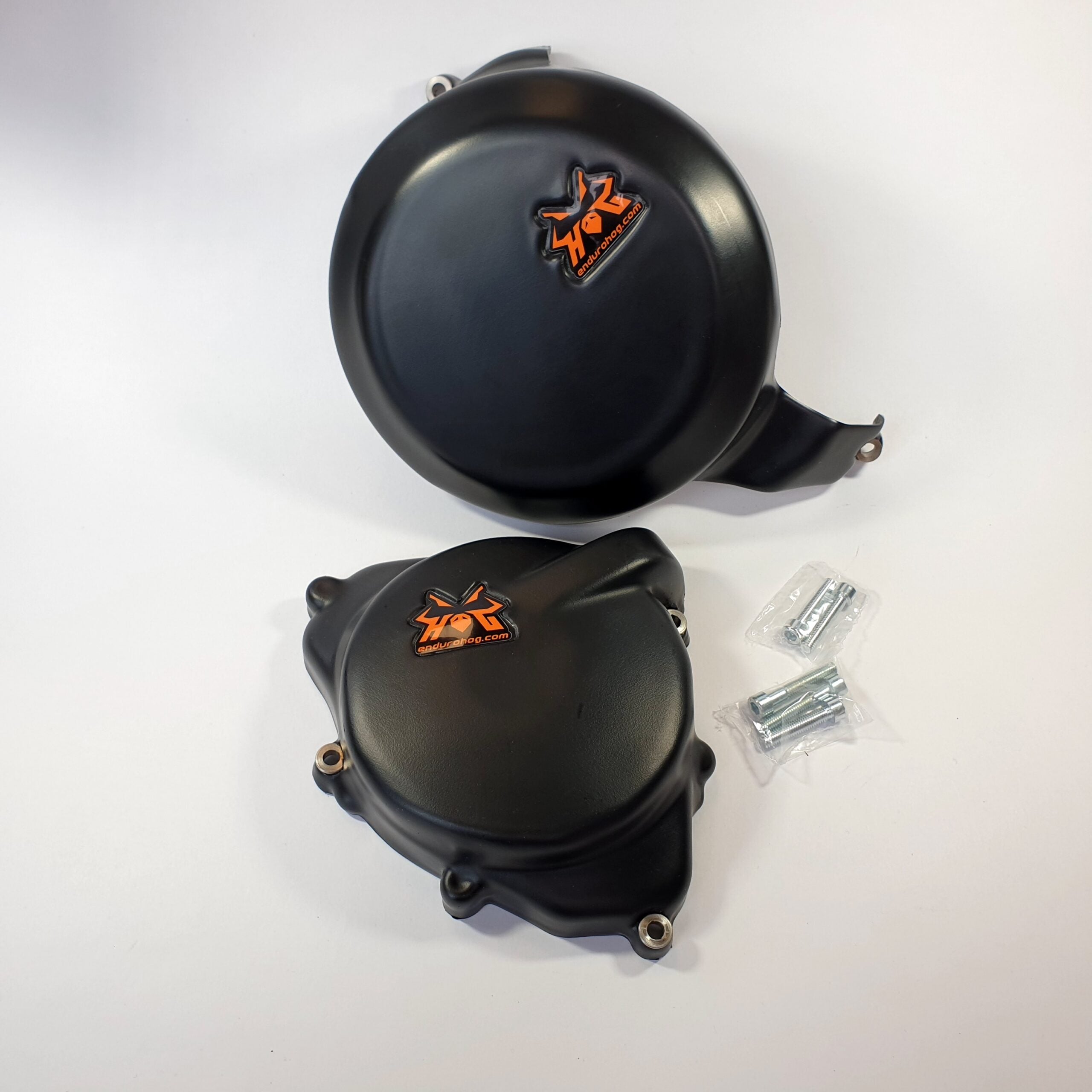 ENDURO HOG Protection clutch / ignition cover SET KTM 690 - Husqvarna ...