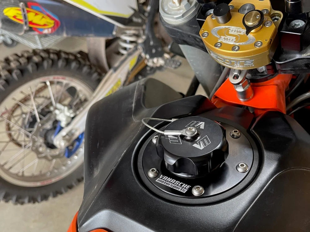 Vanasche Motorsports fuel filler KTM 790 / 890 Adventure black – Rally ...