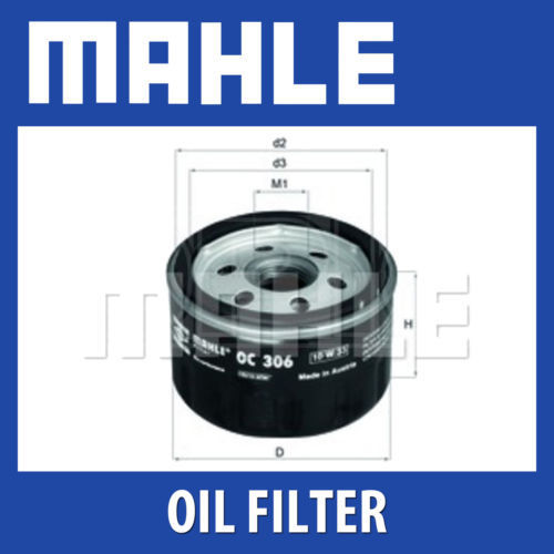 Mahle Oil filter OC306 – Rally Motor NL